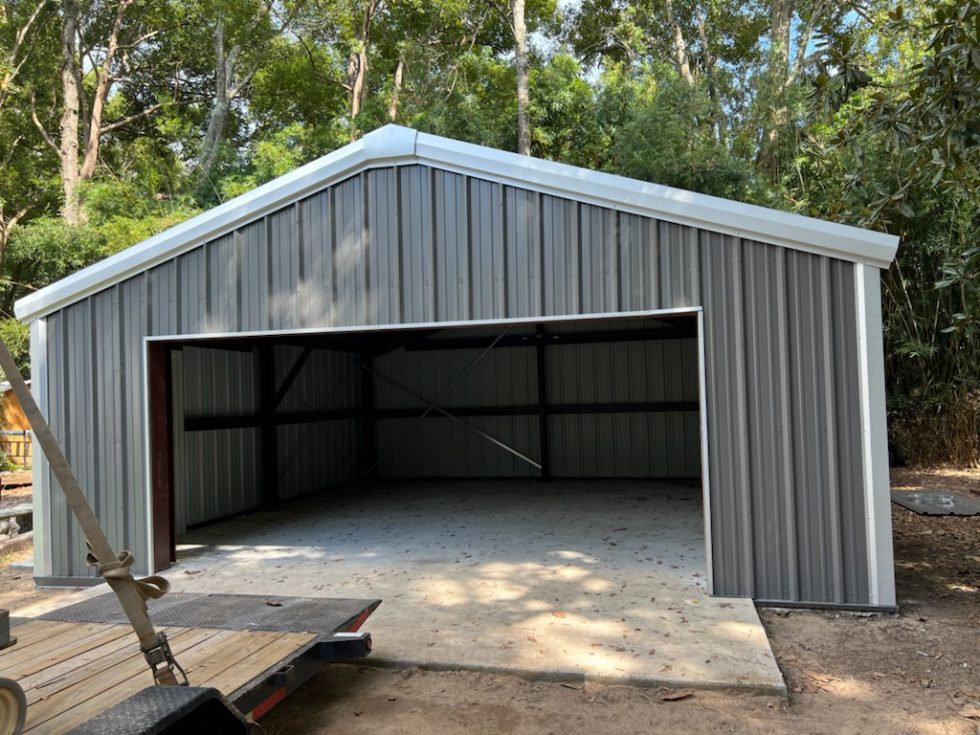 Steel Frame Garages | Southern Building Structures | Alabama