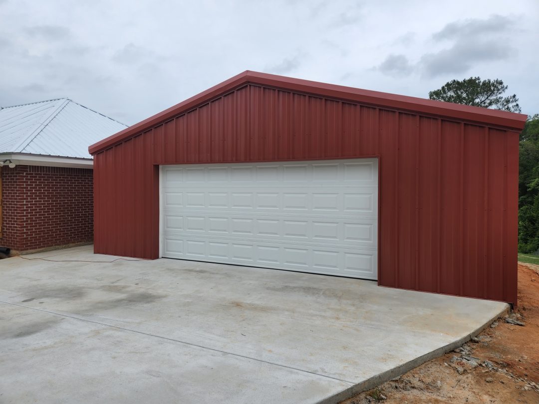 Steel Frame Garages | Southern Building Structures | Alabama